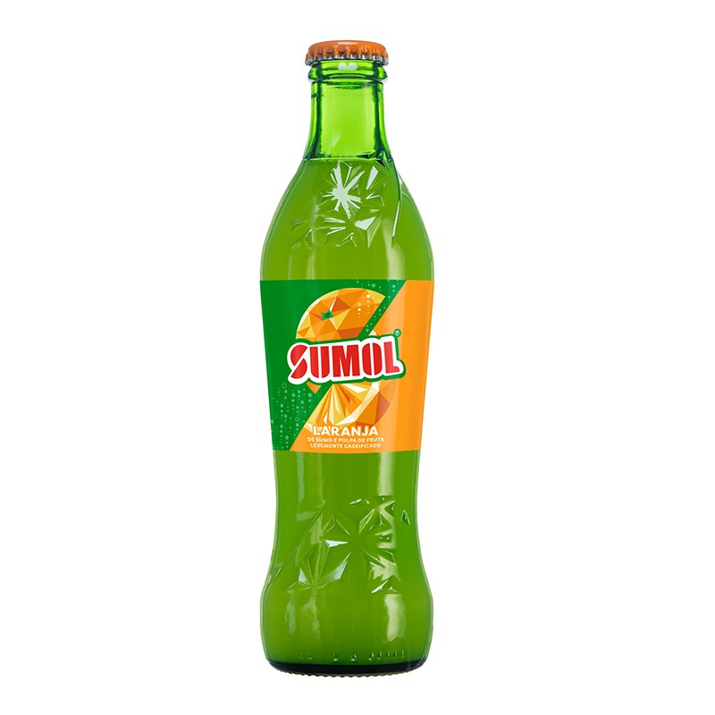 Sumol Sparkling Drink Orange Flavour 300ml Bottle