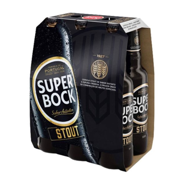 Super Bock Stout Beer Btl 6x330ml