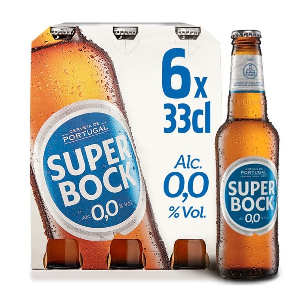Super Bock Beer Alc.0% 6x330ml