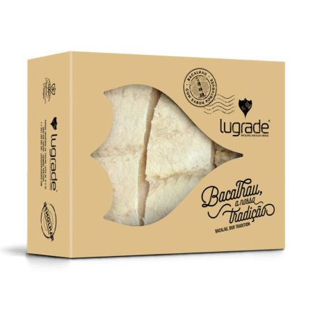 Dry Salted Cod Fish Cut Packed Loins Iceland Lugrade (Ref:10687) 1