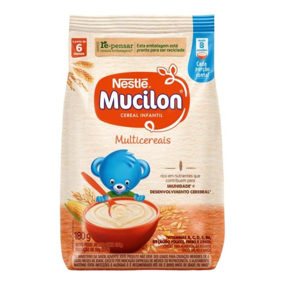 Nestlé Mucilon Cereal Sachet 180g - Delícias
