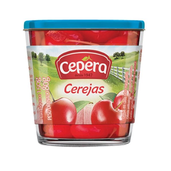 Cepêra Cherries In Maraschino Syrup 80g - Delícias
