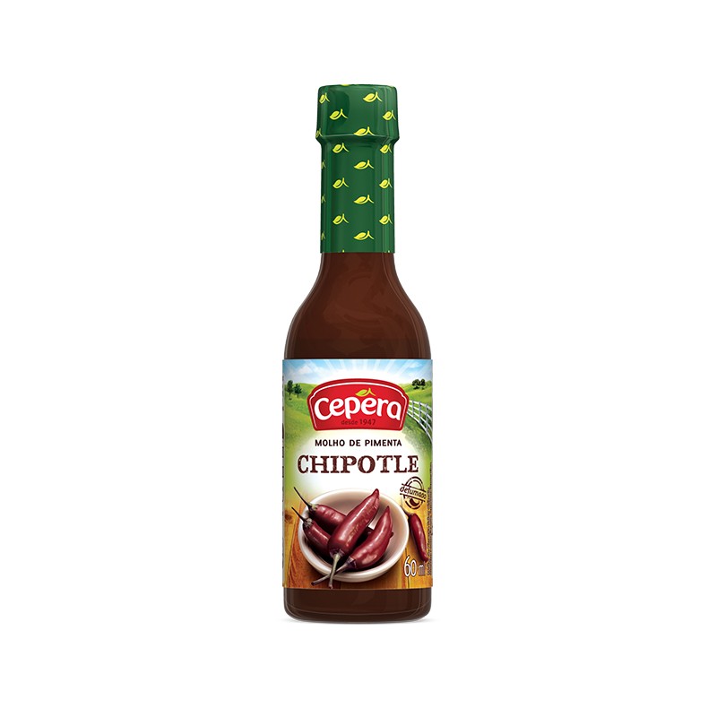 Cepêra Chipotle Pepper Sauce 60ml - Delícias