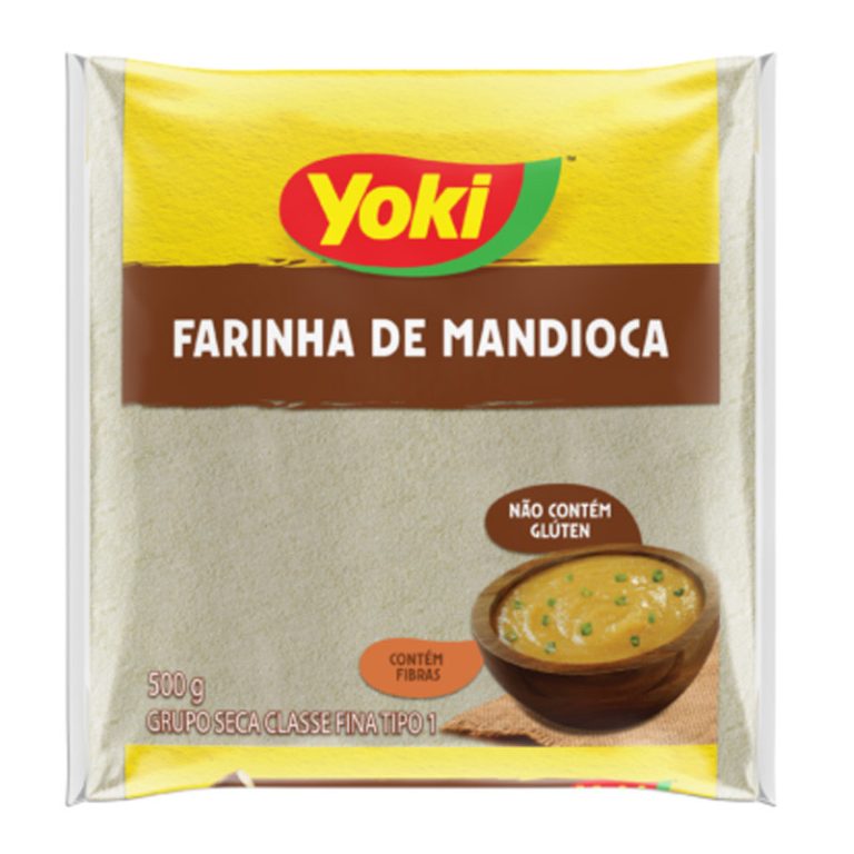 Yoki Cassava Flour ("Farinha de Mandioca") Traditional 500g