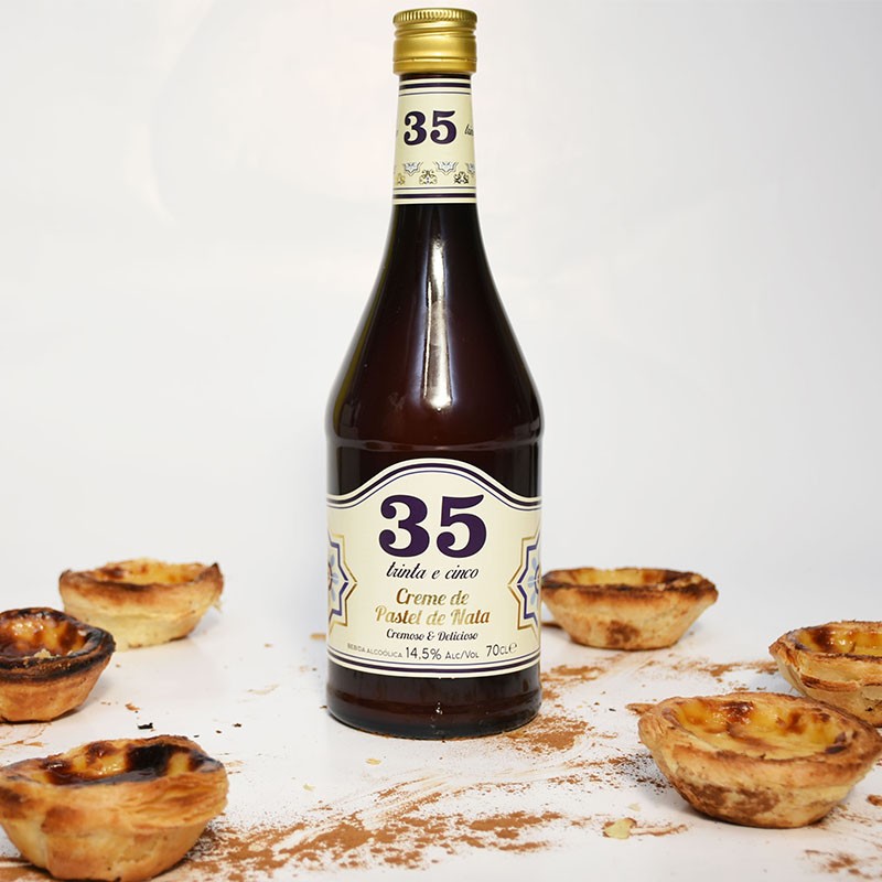 Liquor35 Custard Tart Liquor 70cl - Delícias