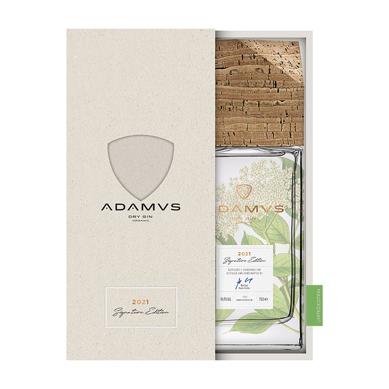 Adamus Organic Dry Gin Signature Edition (Alc.44.4%) 70cl - Delícias