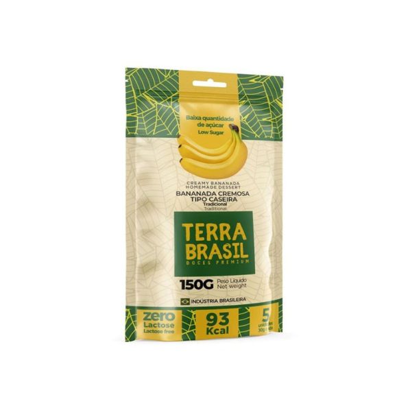 Homemade Creamy Bananada Terra Brasil 150g