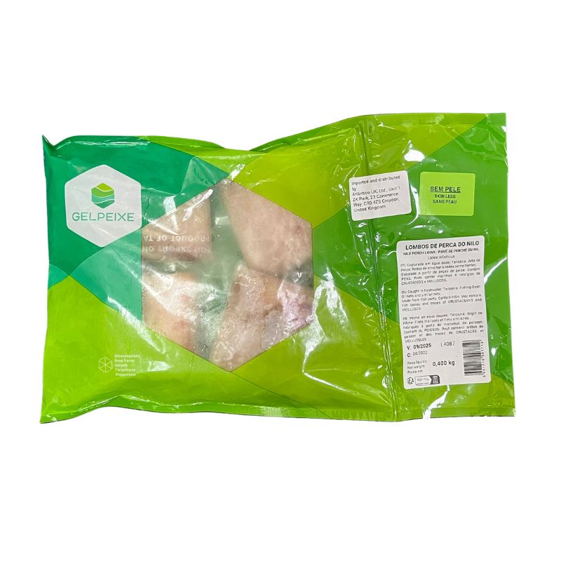 Gelpeixe Frozen Perch Fish Loin 400g - Delícias