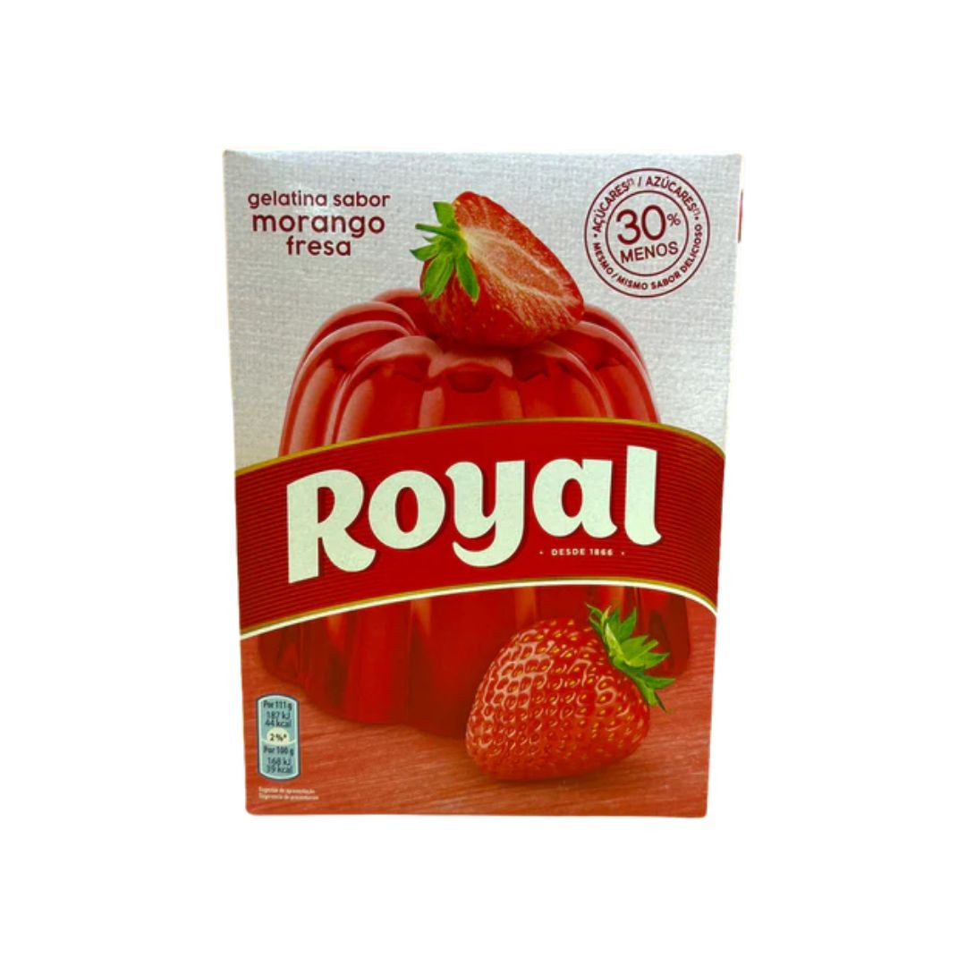 Royal Strawberry Jelly 114g