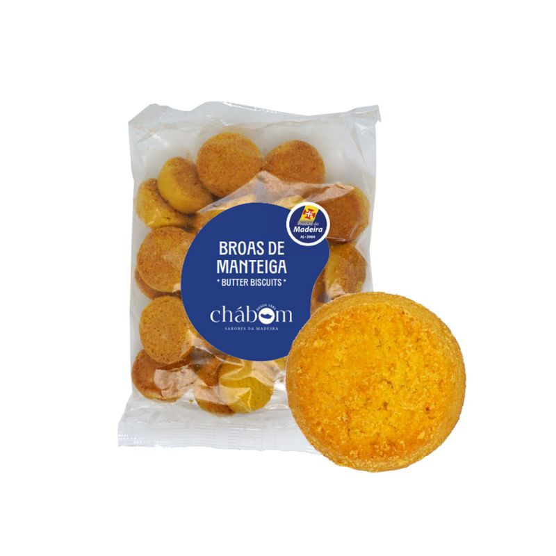 Chabom Butter Cookies from Madeira 200g - Delícias