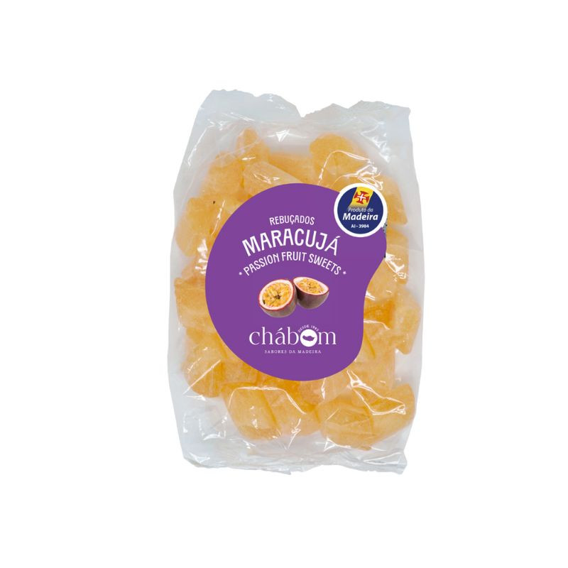 Passion Fruit Hard Candy Chabom 130g - Delícias