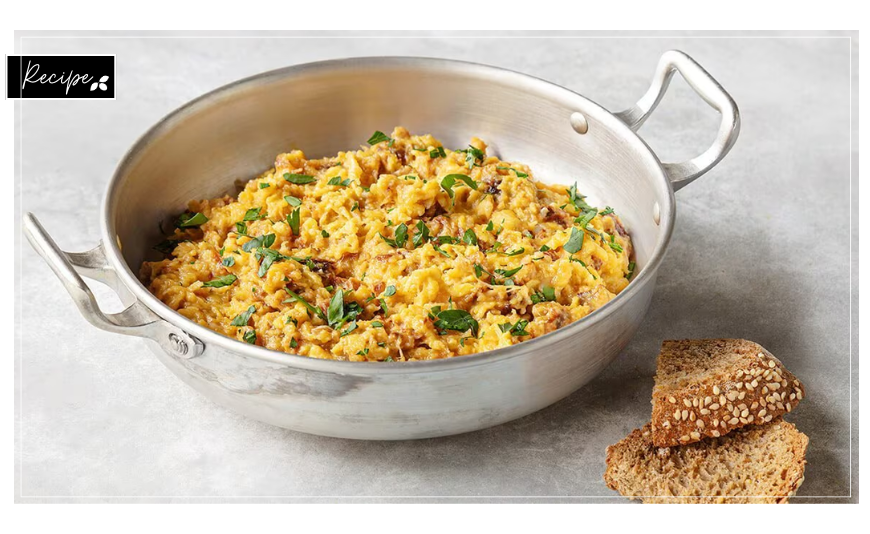 ALHEIRA WITH SCRAMBLED EGGS - Delícias