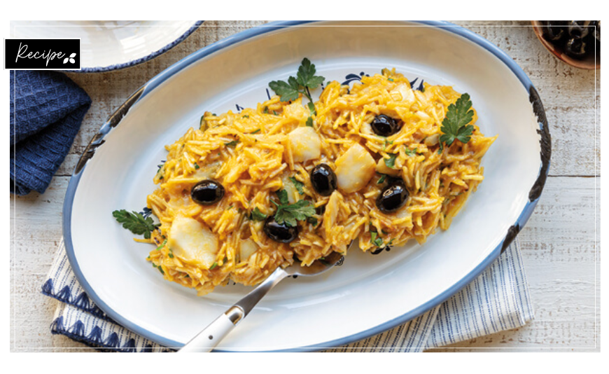 BACALHAU À BRAS - Delícias